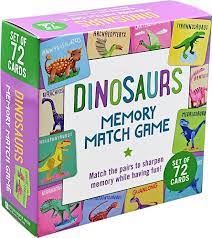 JUEGO DE MEMORIA DINOSAURIOS (341730) – Internacional Libros . Regalos