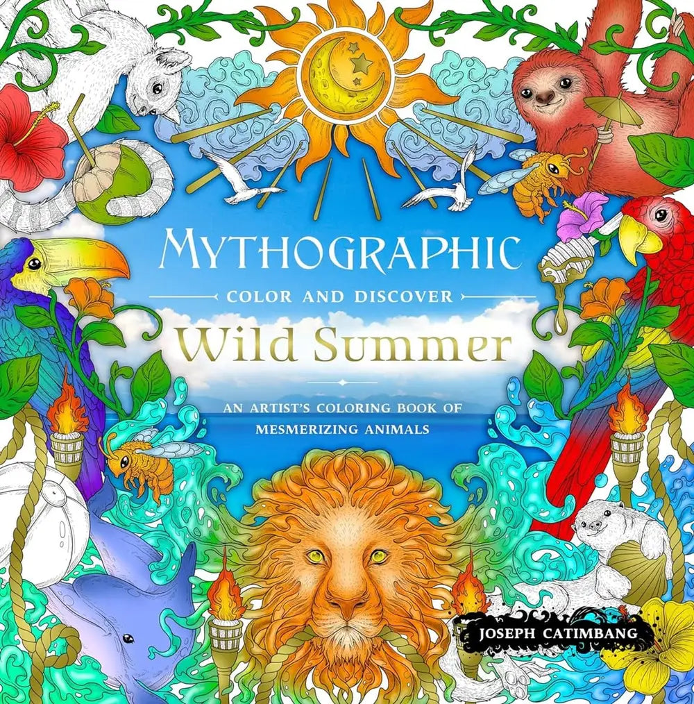 MYTHOGRAPHIC COLOR AND DISCOVER WILD SUMMER – Internacional Libros ...