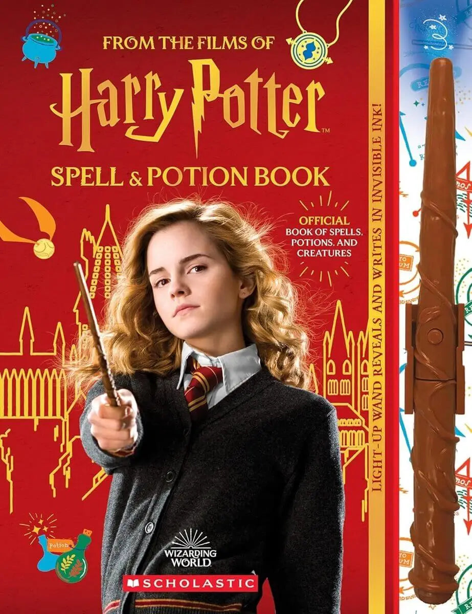 HARRY POTTER SPELL AND POTION BOOK (OFFICIAL BOOK OF SPELLS POTIONS AN ...