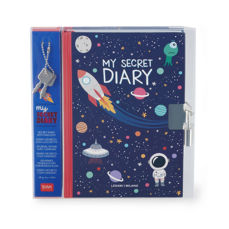 DIARIO SECRETO CON CANDADO MY SECRET DIARY SPACE (DIA0012 ...